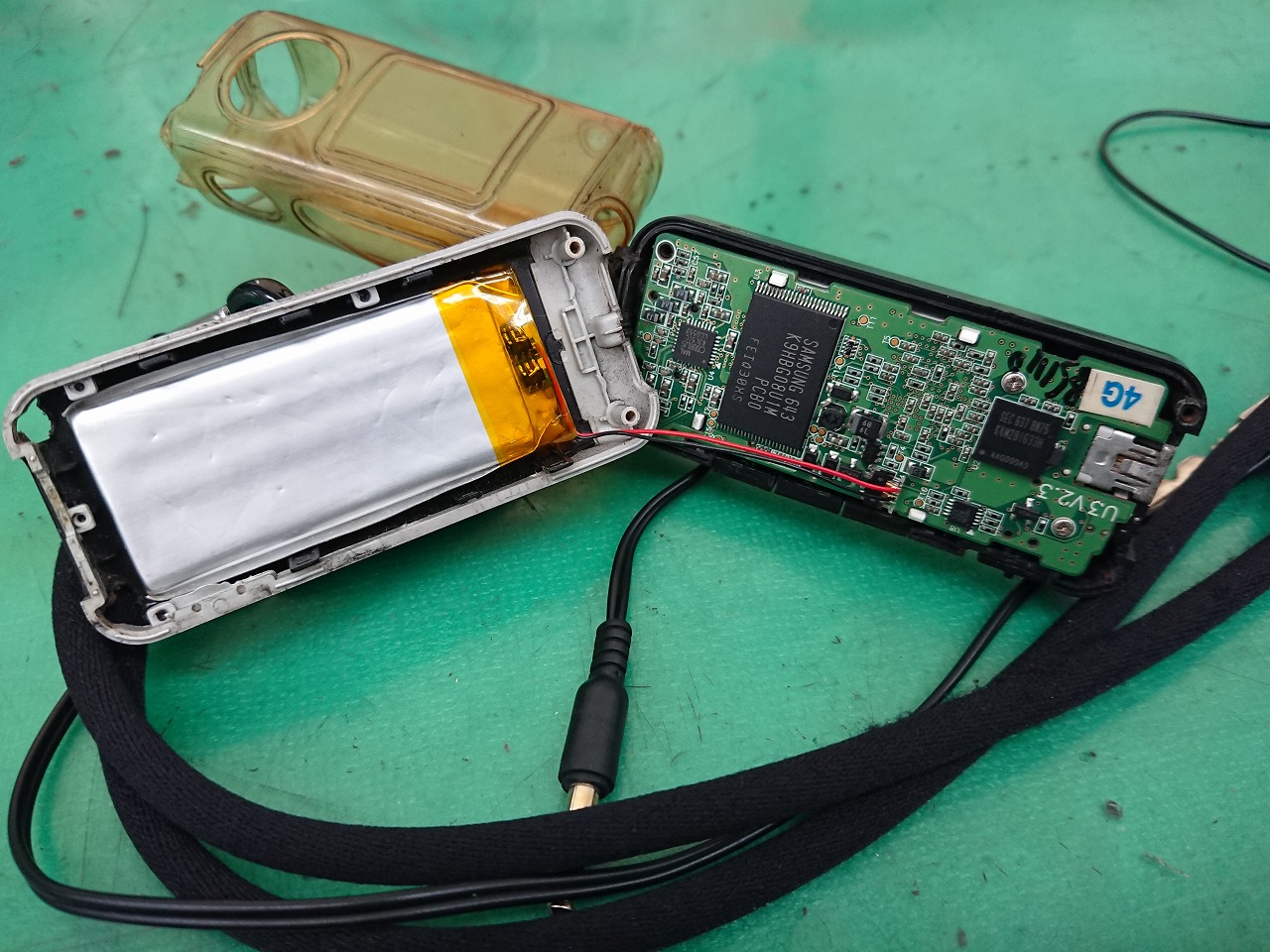 バイクのお供（COWON iAUDIO U3）のメンテナンス - D-EVO