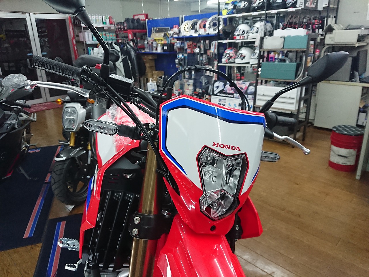 CRF250L（MD47） 納車時のカスタム - D-EVO