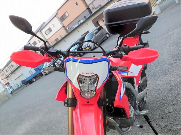 CRF250L（MD47） ミラーは丸に限ります。 - D-EVO
