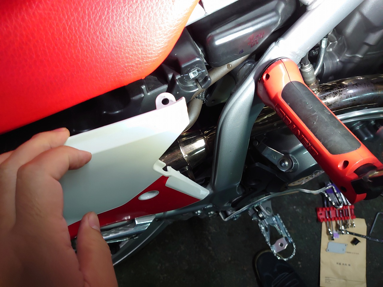 CRF250L（MD47） AIキャンセル ＋ 持病再び - D-EVO
