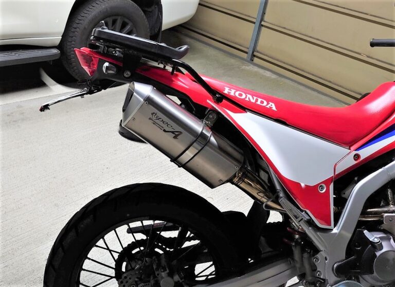 CRF250L（MD47） リアフェンダーレスキットの取付け - D-EVO