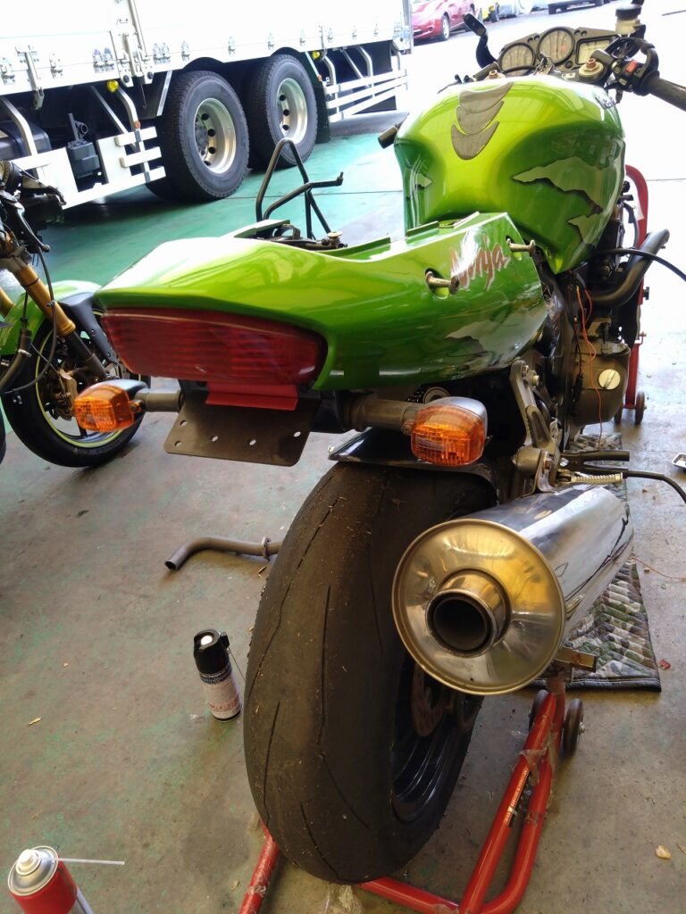 ZX-12R 車検対応整備 - D-EVO