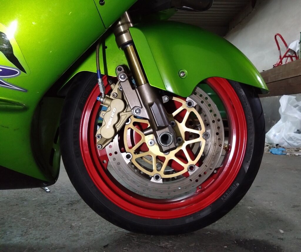 ZX-12R 足回りの調整 - D-EVO